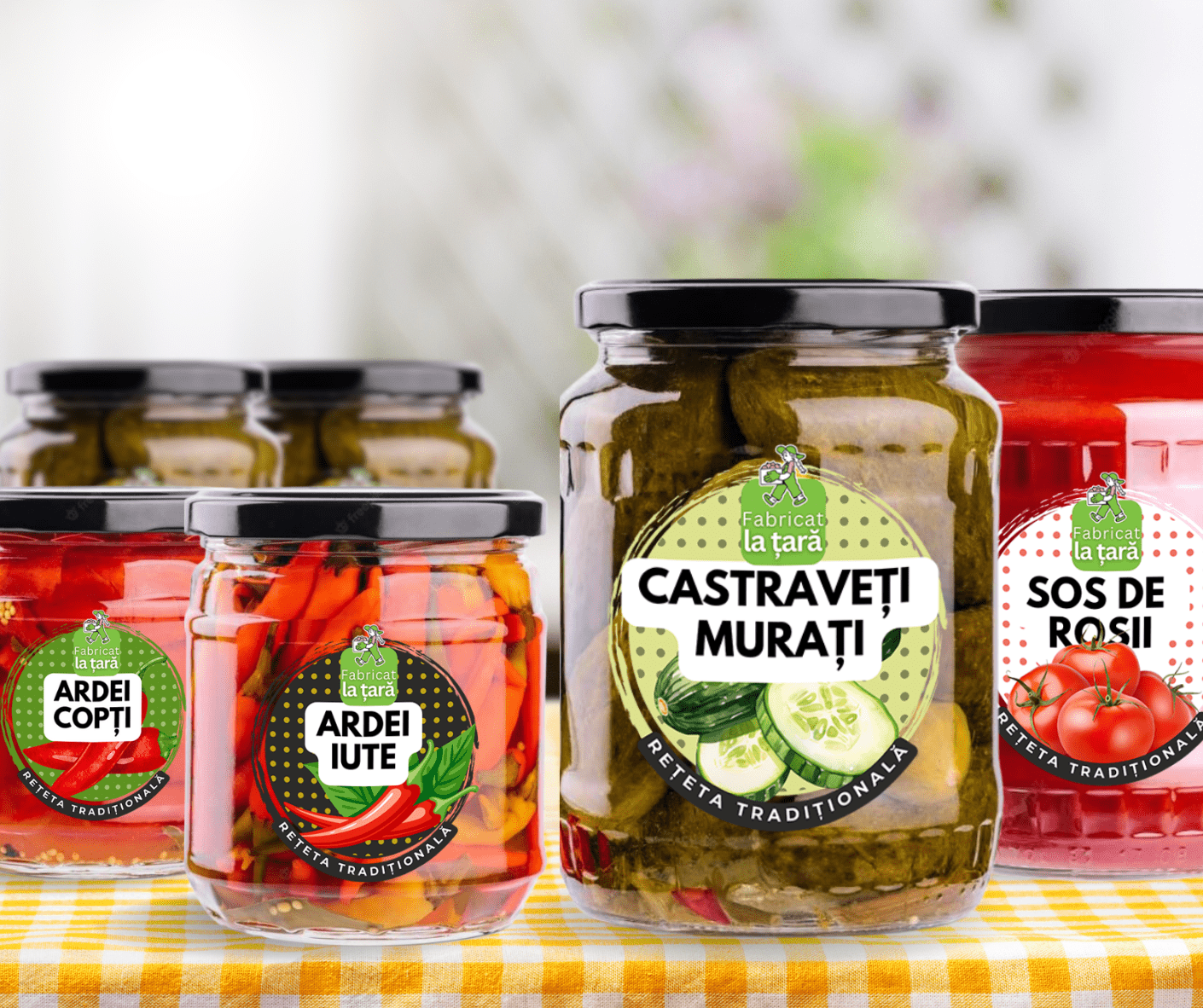 Fabricat la Țară - Sosuri din Legume Proaspete Produse în Alba